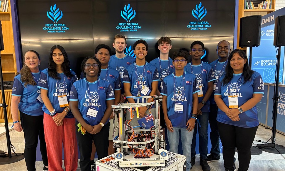 Minds Inspired - Cayman Islands National Robotics Team impresses at 2024 FIRST Global Challenge ...